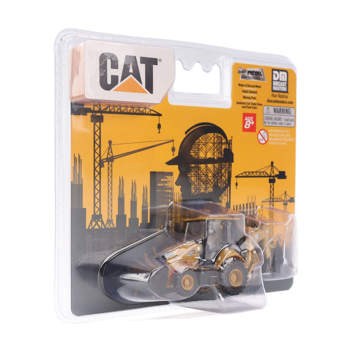 Cat 420 Backhoe Loader with interchangeable attachment — Diecast ...
