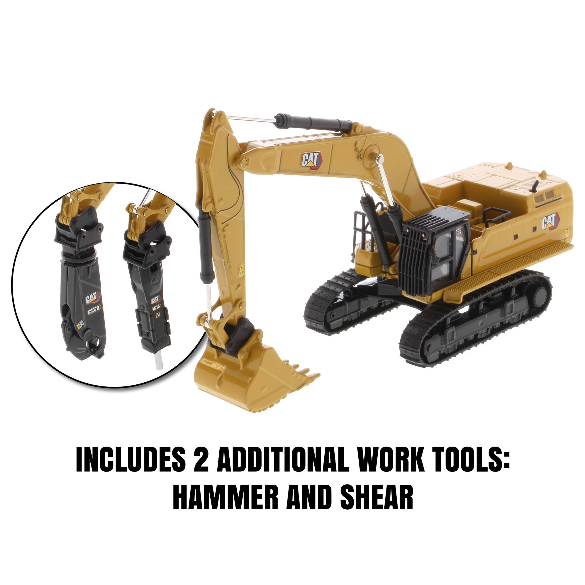 1:87 Cat 395 Next Generation Hydraulic Excavator GP version (Includes ...