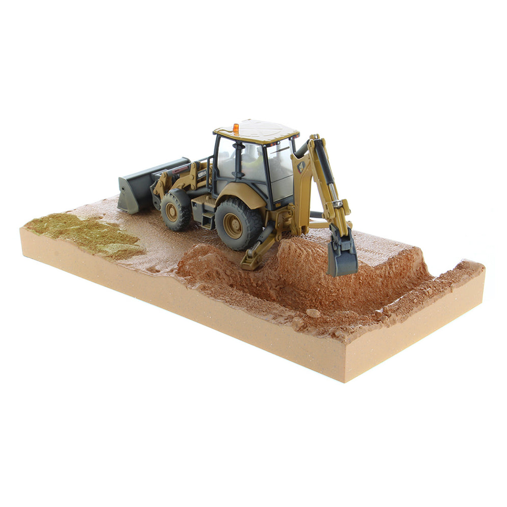 1:50 Cat 420F2 IT Backhoe Loader - Weathered Series — Diecast Masters ...