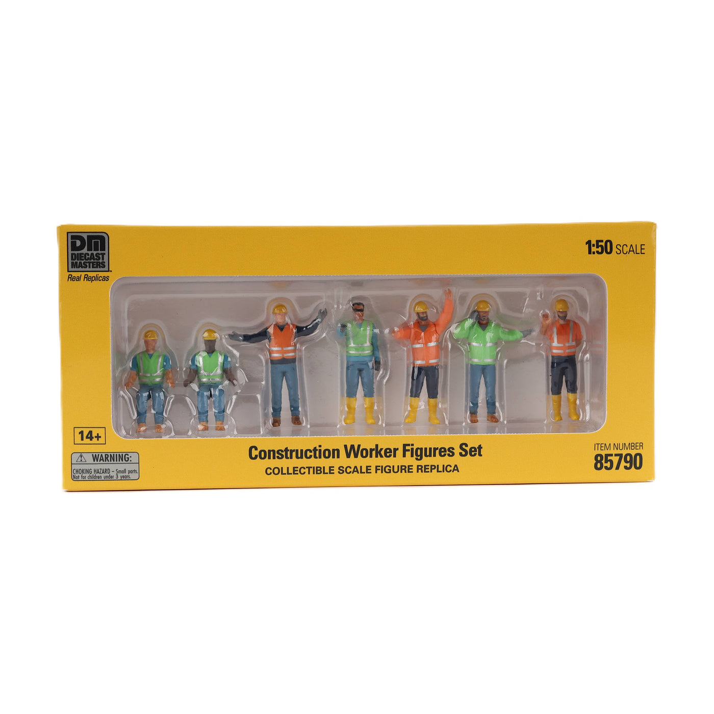 Construction Worker Figures Set (PVC) — Diecast Masters America