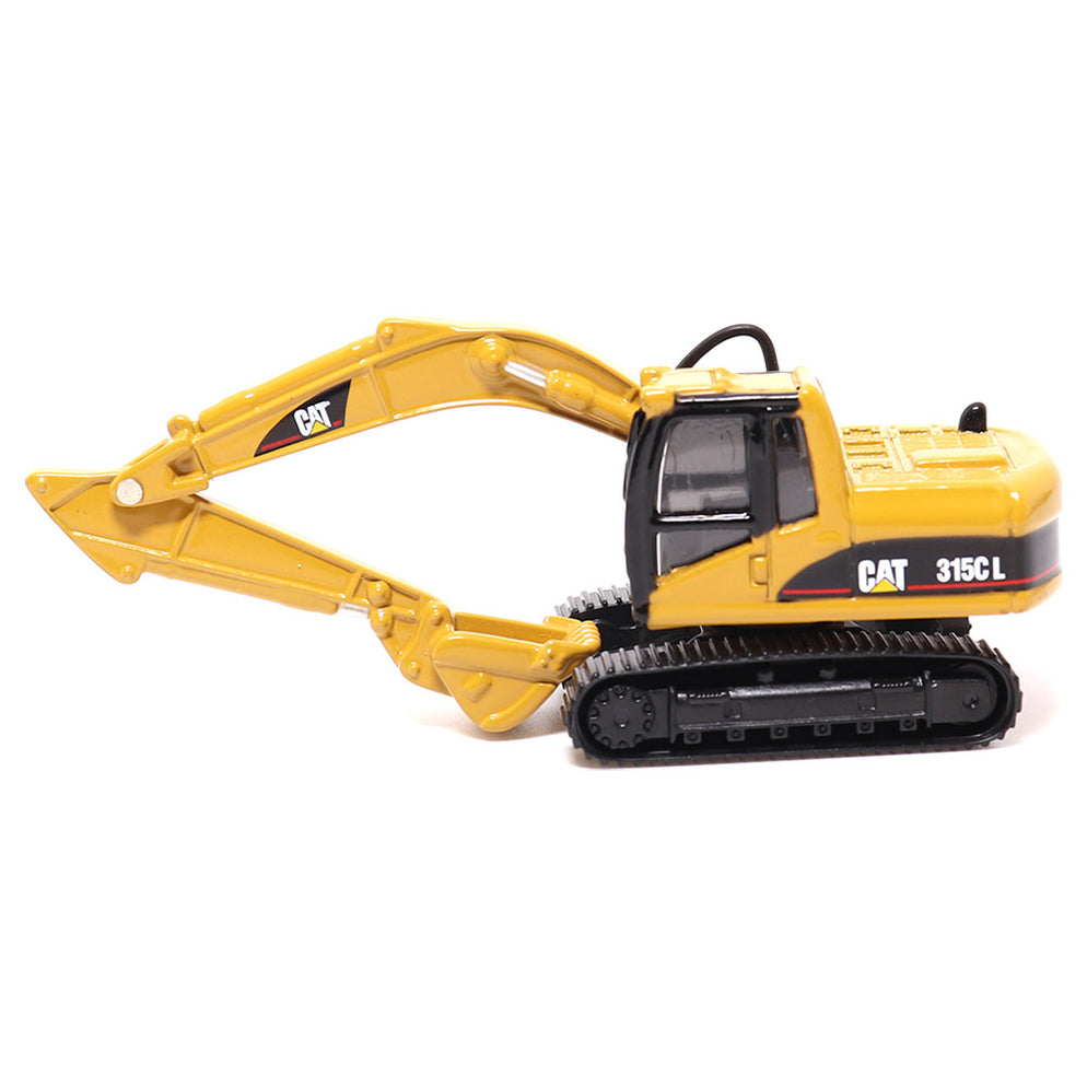 1:87 Scale Cat CT660 Day Cab Tractor with Lowboy Trailer and Cat 315C ...