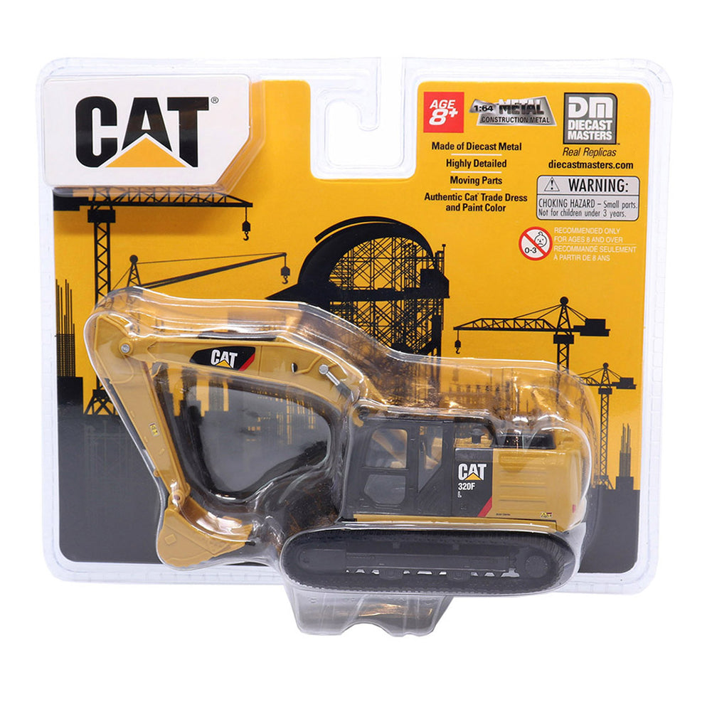 1:64 Scale Cat 320F L Hydraulic Excavator — Diecast Masters America