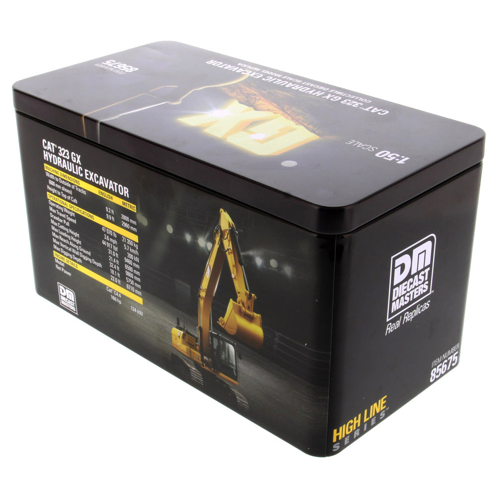1:50 Cat 323 GX Hydraulic Excavator — Diecast Masters America