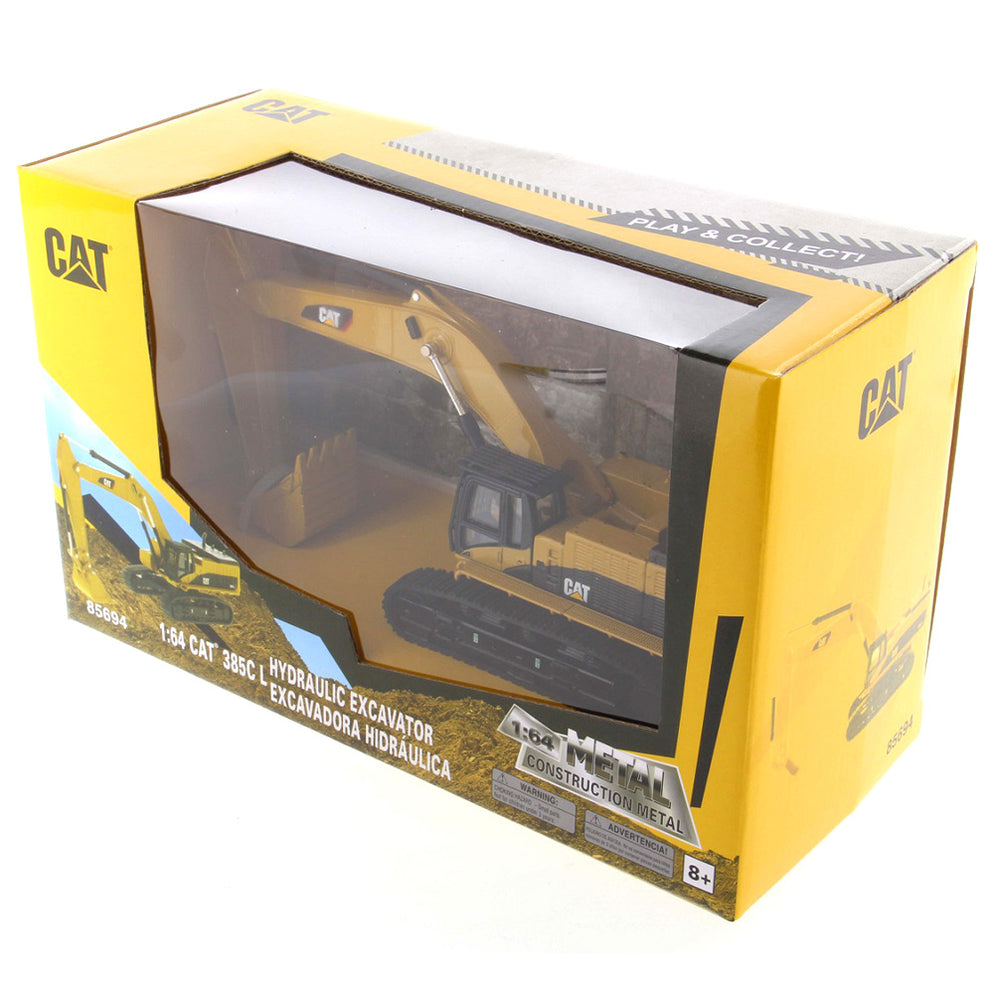 1:64 Cat® 385C L Hydraulic Excavator — Diecast Masters America