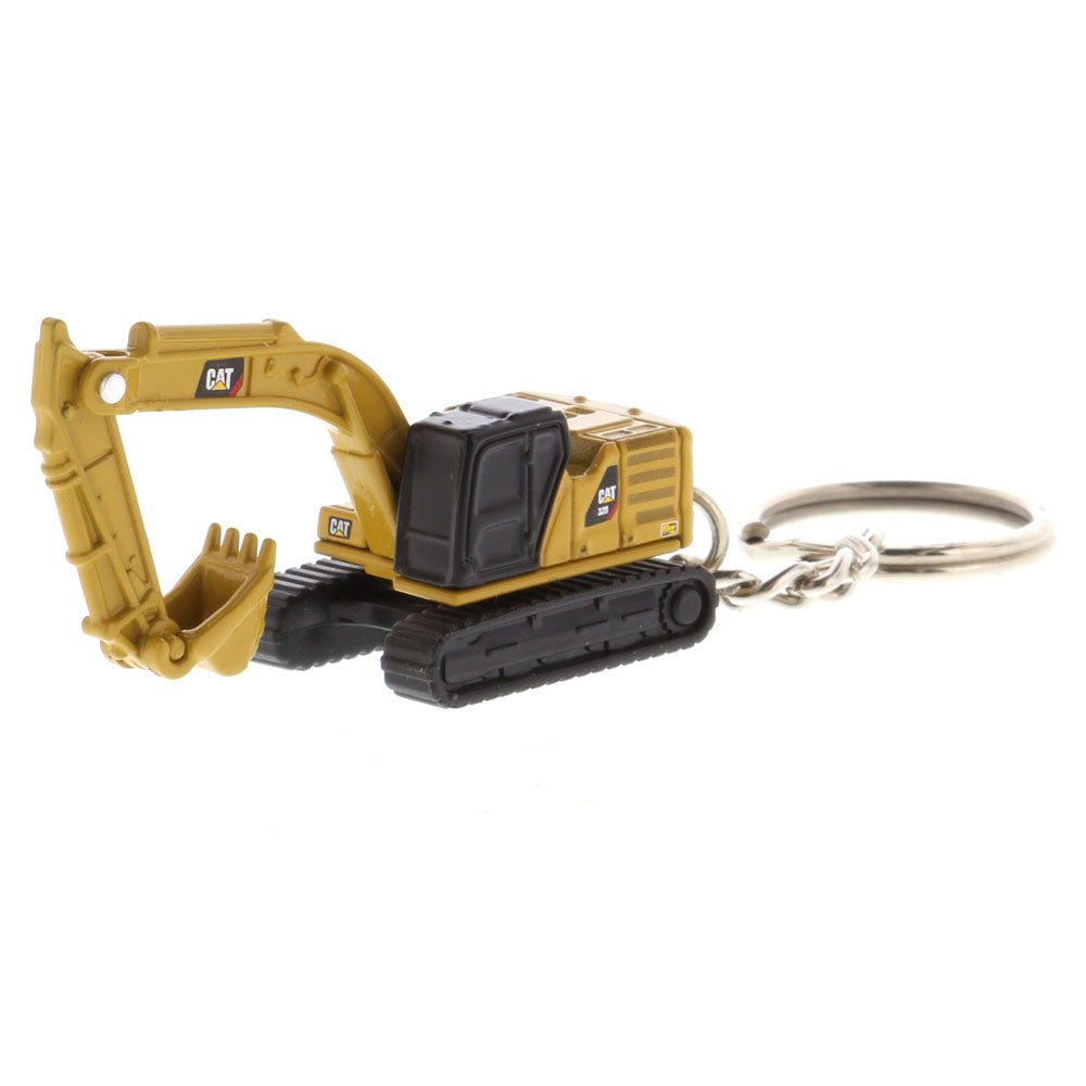 Cat® Micro 320 Hydraulic Excavator Keychain — Diecast Masters America